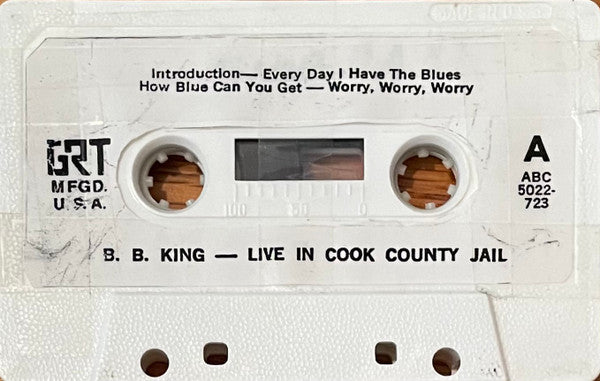 Buy B.B. King : Live In Cook County Jail (Cass, Album) from our record ...